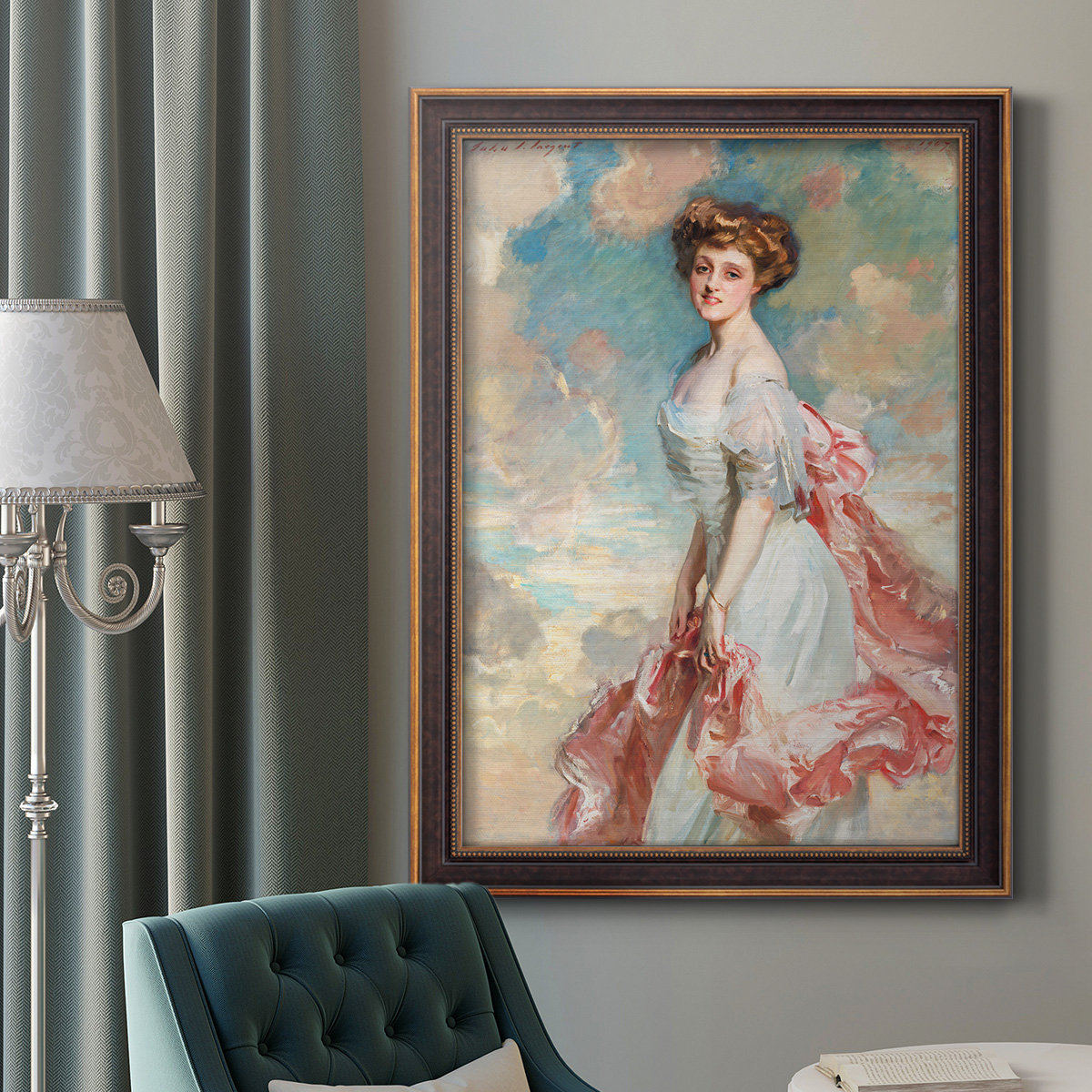 Astoria Grand Miss Mathilde Townsend - Picture Frame Painting on Canvas - Wayfair Canada